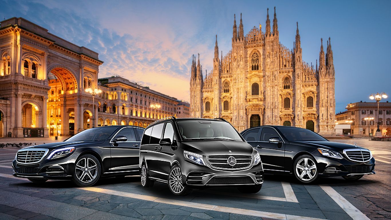 Noleggio con conducente a Milano, Linate , Malpensa e Orio al Serio